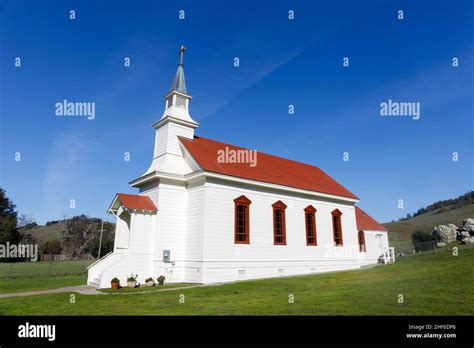 Old St Marys Church Of Nicasio Valley Built In 1867 Nicasio Marine
