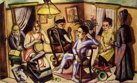 Reading And Art Max Beckmann