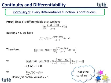 continuity and differentiability differentiation introduction chain