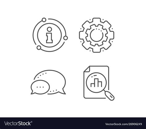 Analytics Graph Line Icon Column Chart Sign Vector Image