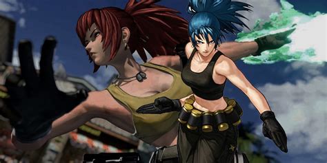 King Of Fighters Characters Leona The King Of Fighters Xiv Leona