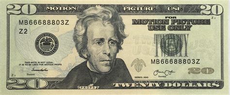 20 Dollars Movie Money États Unis Numista