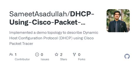 GitHub SameetAsadullah DHCP Using Cisco Packet Tracer Implemented A Demo Topology To Describe