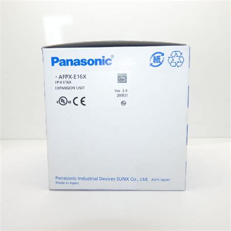 Panasonic FP X Series 16 Input PLC Expansion Module AFPX E16X Walmart Com