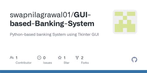 Gui Based Banking Systembanksystempy At Main · Swapnilagrawal01gui