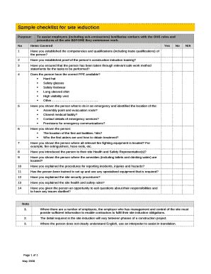 Yes Or No Checklist Doc Template PdfFiller