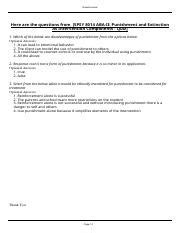 Understanding Punishment And Extinction ABA II Quiz Insights Course Hero