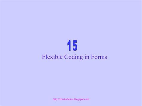 Oracle Forms Coding Ppt Programming Languages Computing