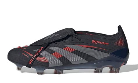 Adidas Predator Elite Fold Over Tongue Firm Ground Boots Black Id8964