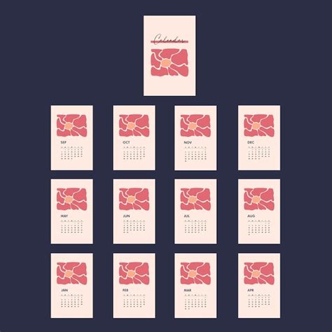 Calender Premium Vector