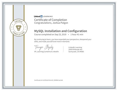 Mysql Installation And Configuration On Linkedin Learning