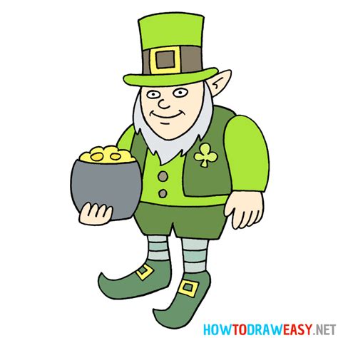 How To Draw A Leprechaun How To Draw Easy