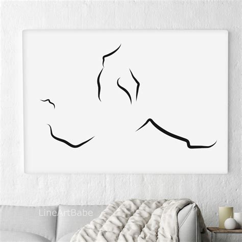 Female Nudity Poster Etsy