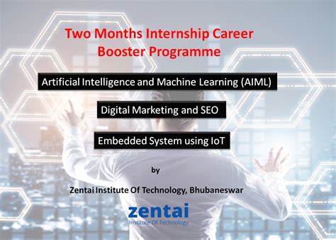 Two Months Internship Career Booster Programme On Aiml Digital Marketing And Seo And Embedded