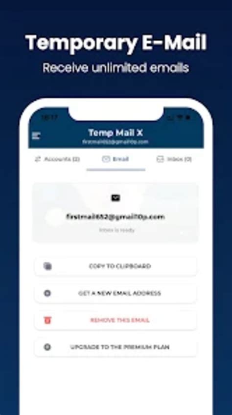 android 용 temp mail x mutil email 다운로드