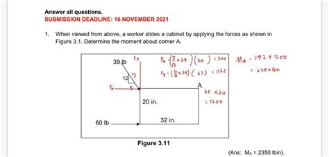 SOLUTION Statics Tutorial Studypool