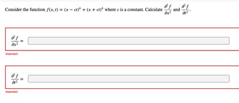 solved consider the function f x t x ct 4 x ct 4 ﻿where c