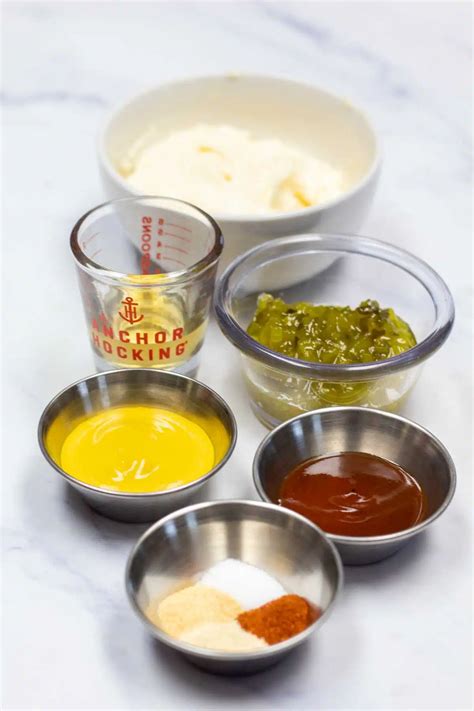 Best Big Mac Sauce Homemade Mcdonalds Copycat Recipe