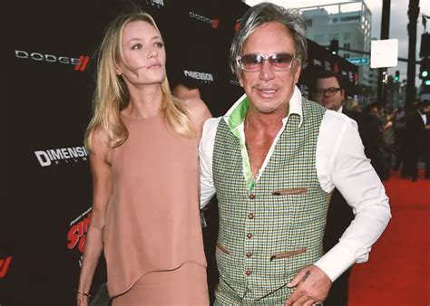 Mickey Rourke Current Girlfriend Hsiwa