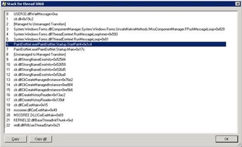 New NET Diagnostic Info Added To Process Explorer NET Blog