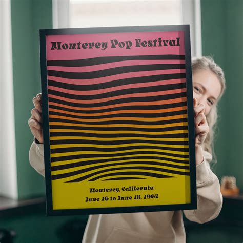 Monterey Pop Festival 1967 Vintage Poster — Hypesheriff