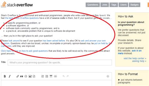 How To Improve Question Quality Of New Stack Overflow Users Meta