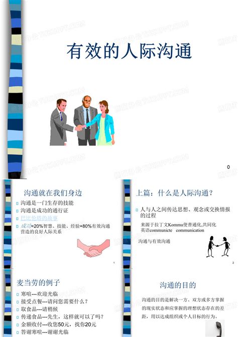 人际沟通ppt模板下载 编号lnwgmxoz 熊猫办公