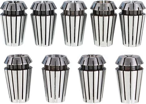 Findmall Er 16 Collet Set 12pcs Er 16 Spring Collet Set 1 32 3 8 Fit For Cnc Milling Lathe Tool