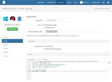 Deploying Aspnet Core To Linux Using Octopus Octopus Deploy