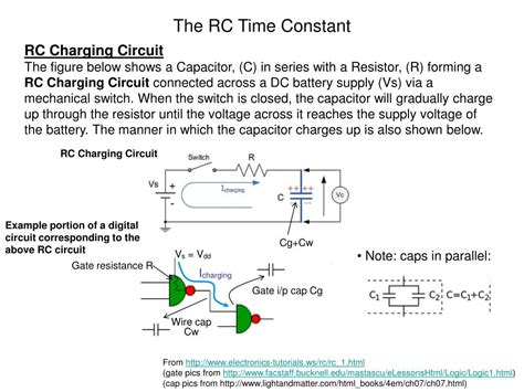 ppt rc circuit delays powerpoint presentation free download id 745343