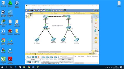 Konfigurasi Voip 2 Router Cisco Packet Tracer Nesan