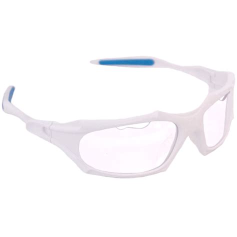 Python Full Frame White Wclear Lens Eyewear Squashgalaxy