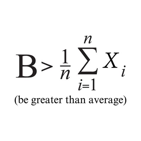 Be Greater Than Average Sticker Just Stickers Just Stickers