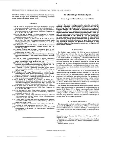 Pdf An Efficient Logic Emulation System