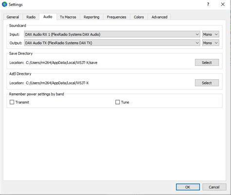No RF Output Using WSJT X To Smart SDR FlexRadio Community