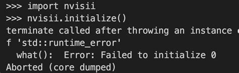 Itialize Fails · Issue 154 · Owl Projectnvisii · Github