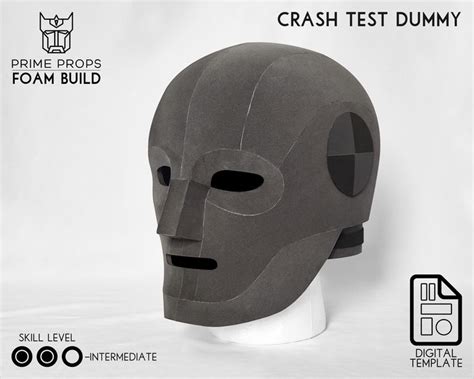 Crash Test Dummy Pattern For Eva Foam Etsy In 2025 Eva Foam Foam
