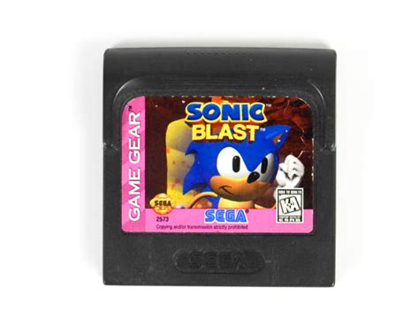 Sonic Blast Sega Game Gear Retromtl