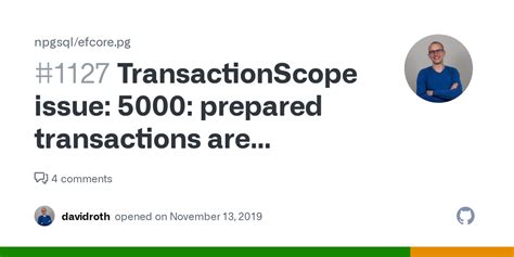 transactionscope issue 5000 prepared transactions are disabled
