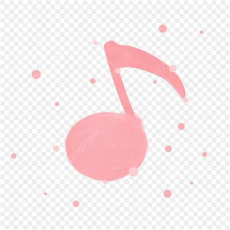 Pink Music Note Png Clipart