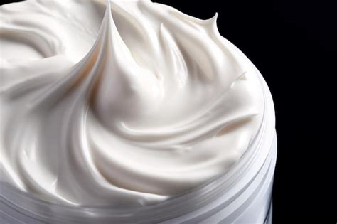 Premium AI Image | a white and black sculpture of a white cream.