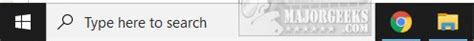 How To Show Or Hide The Search Box Or Search Icon In Windows 10 MajorGeeks