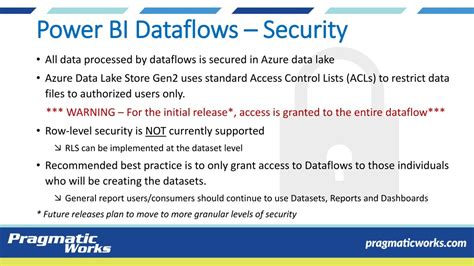 PPT - Power BI – Introduction to Dataflows PowerPoint Presentation ...