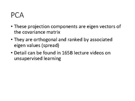Unsupervised Learning Deep Autoencoder Unsupervised Learning We Expect
