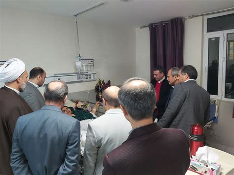 بازدید سرزده شبانه رییس دانشگاه به همراه هیات رئیسه دانشگاه از بخش