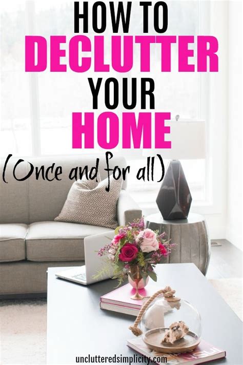 How To Declutter Fast With The Shock Treatment Declutter Method Artofit