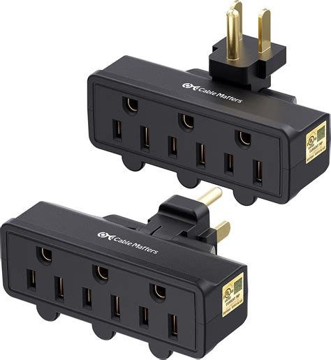 Multi Plug Outlet Splitter Unidapt Multiple Outlet