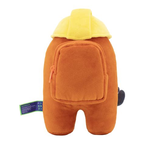 Among Us Orange Engineer Crewmate Plushie Makeship