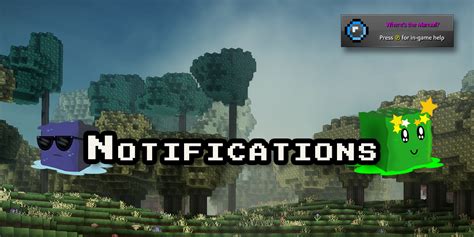 GitHub Terasology Notifications Show Notifications Like Achievements Or Other Information