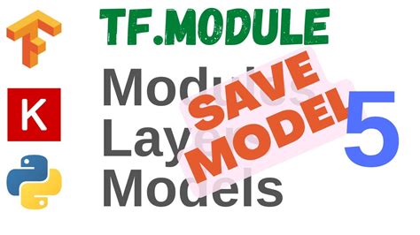 21 Modules Layers And Models 5 Save Model Tensorflow Tutorial